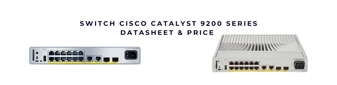 Switch Cisco Catalyst 9200L, Catalyst 9200 24 ports, 48 ports, PoE ...